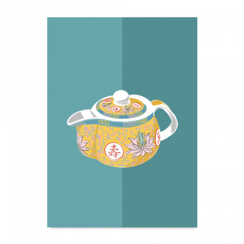 GREETING CARD Teapot greeting-card-teapot